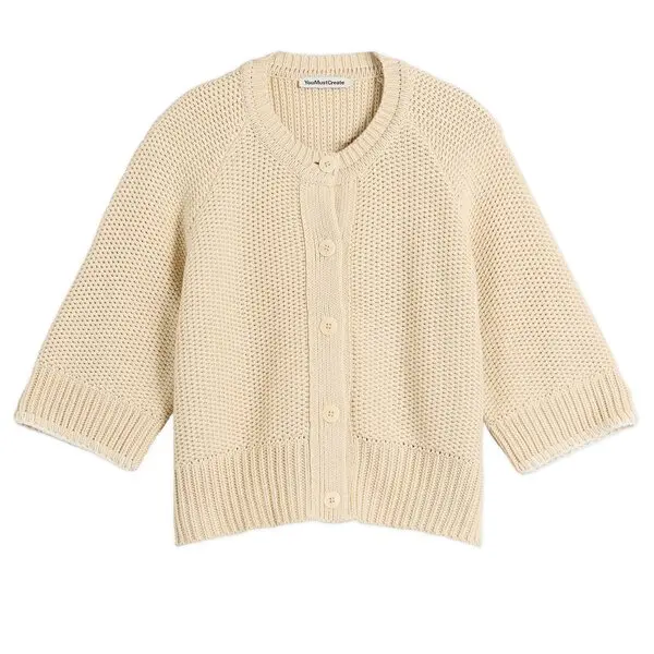 You Must Create Kwai Honeycomb Knit Cardigan - Shell