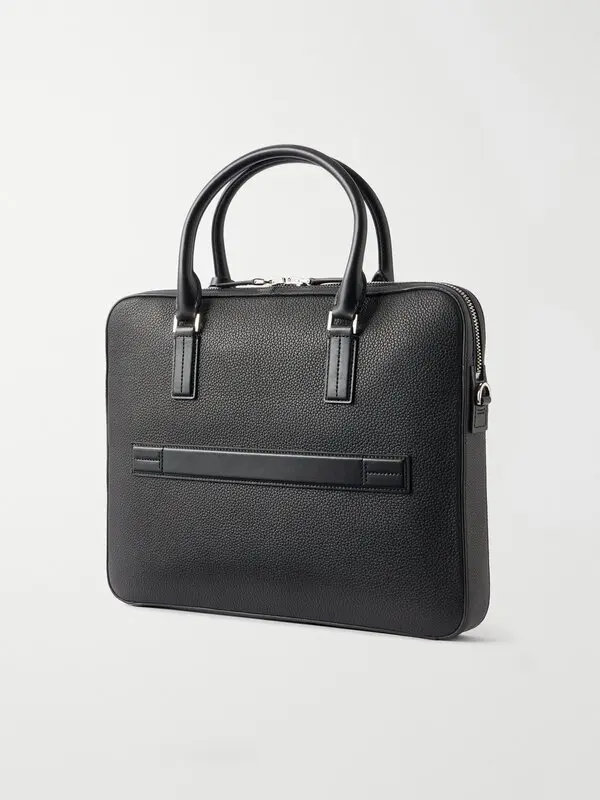 TOM FORD Elliot Full-grain Leather Briefcase