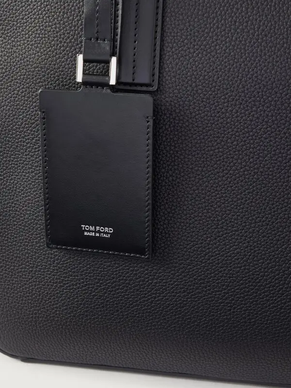 TOM FORD Elliot Full-grain Leather Briefcase