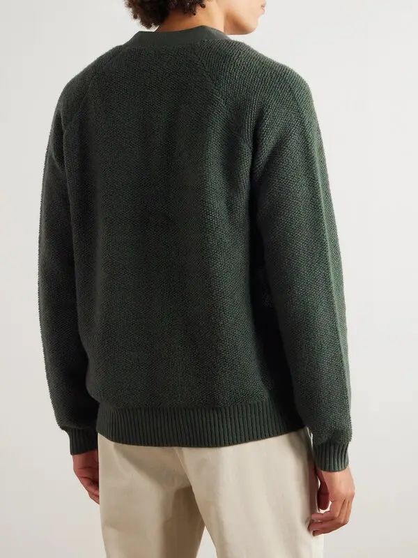 Mr P. Cashmere-terry Cardigan