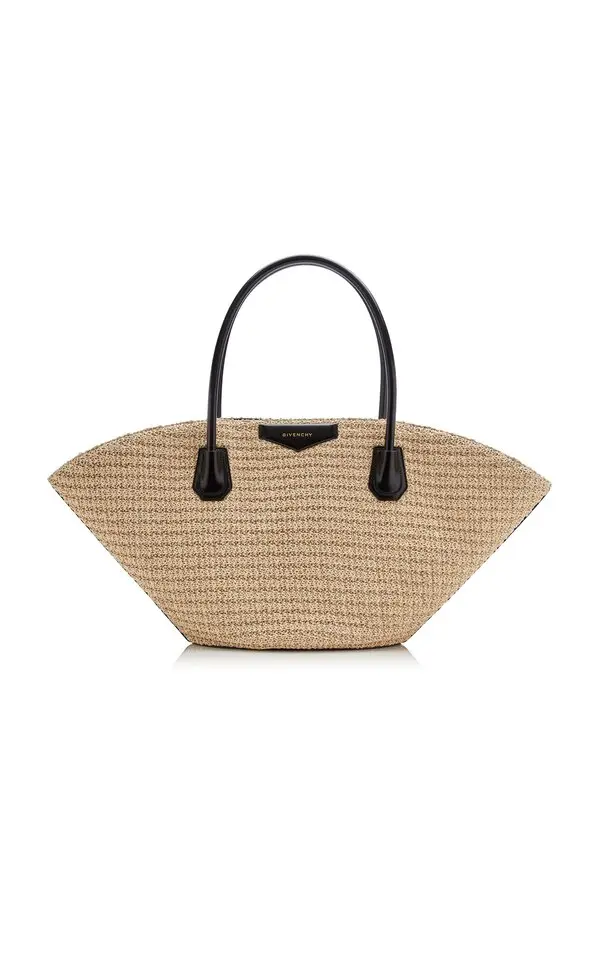 Givenchy Antigona Small Raffia Tote - Neutral