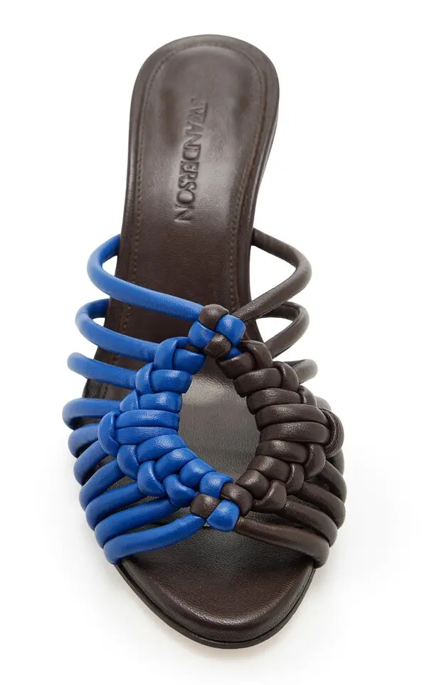 JW Anderson Plot Leather Sandals