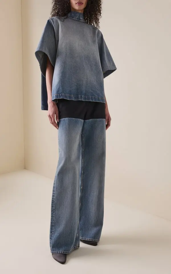 Alaïa Reversed Denim Jacket