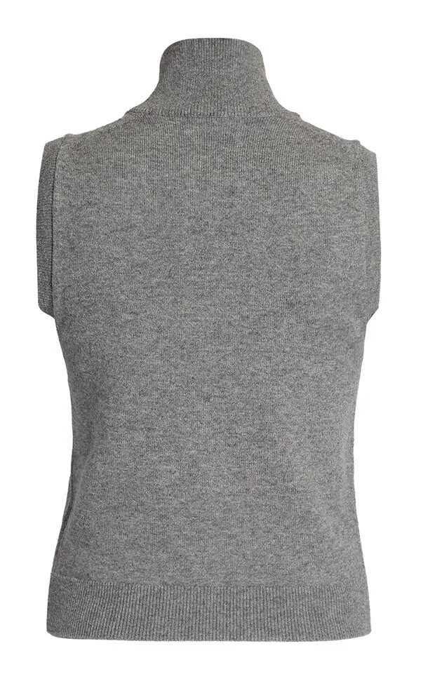 Erdem Floral Wool-cashmere Top