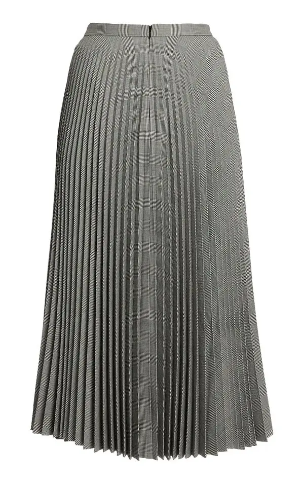 Erdem Pleated Maxi Skirt