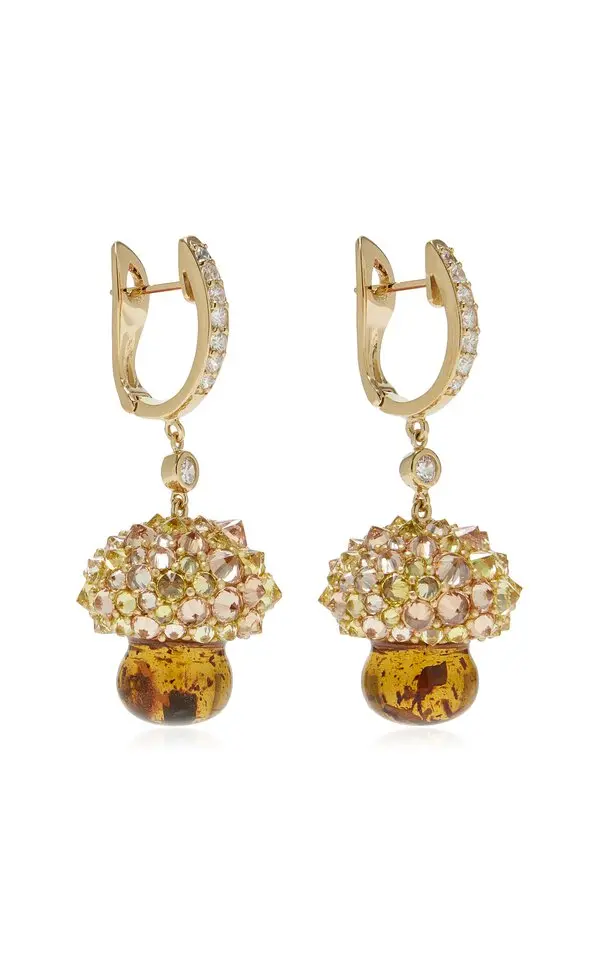 ANABELA CHAN Amber Virosa Earrings