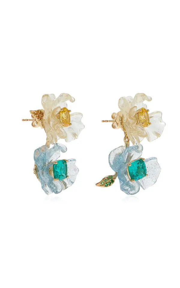ANABELA CHAN Paraiba Petunia Earrings