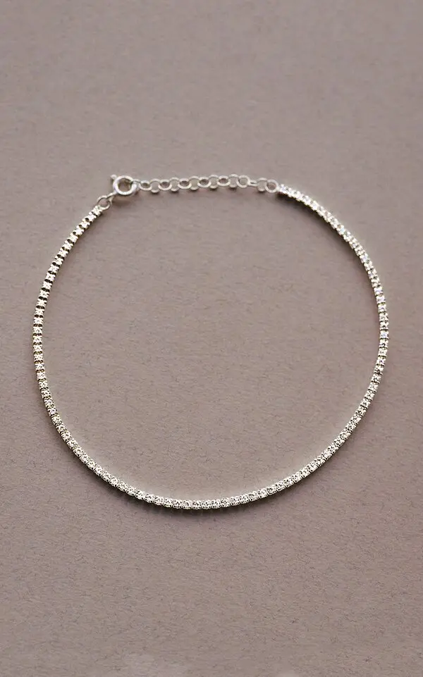SHANNON BOND Cristallo Anklet