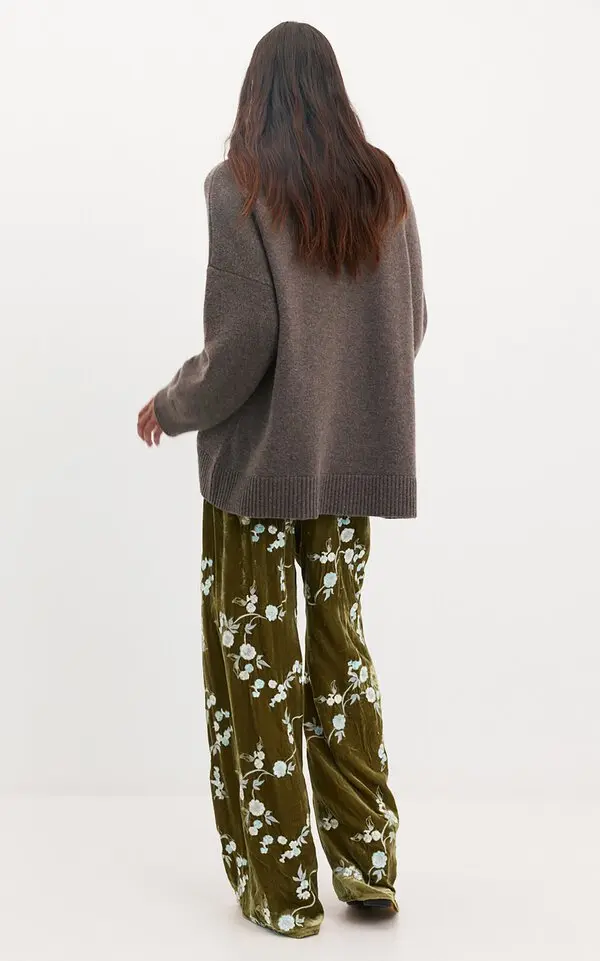 HARRIS TAPPER Exclusive Kiki Wool-cashmere Knit Sweater