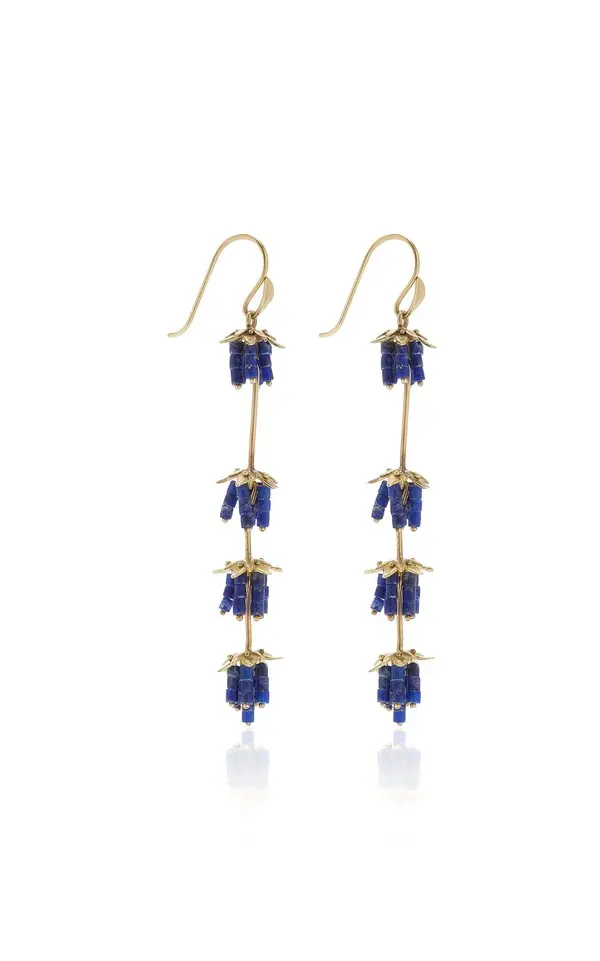 Annette Ferdinandsen Lapis Lavender Earrings