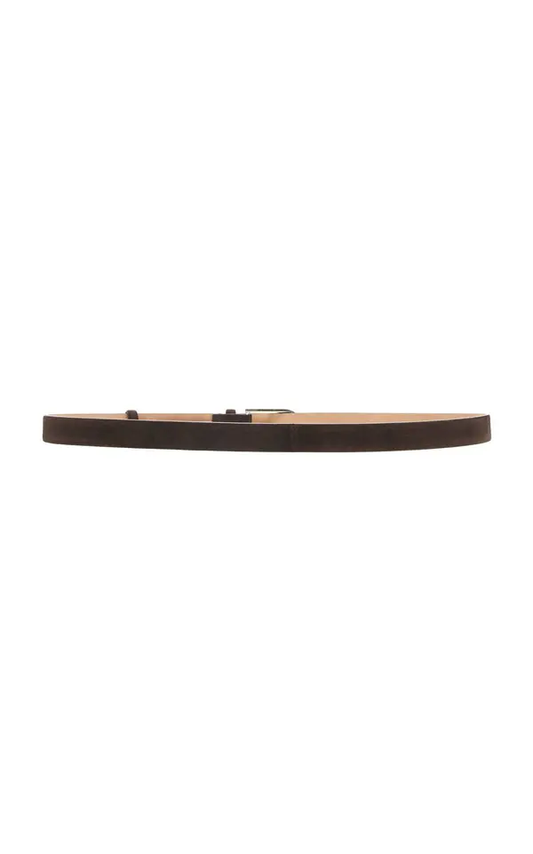 Khaite Dome Leather Belt