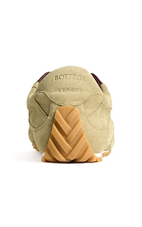 Bottega Veneta Orbit Flash Suede Lace-up Sneakers