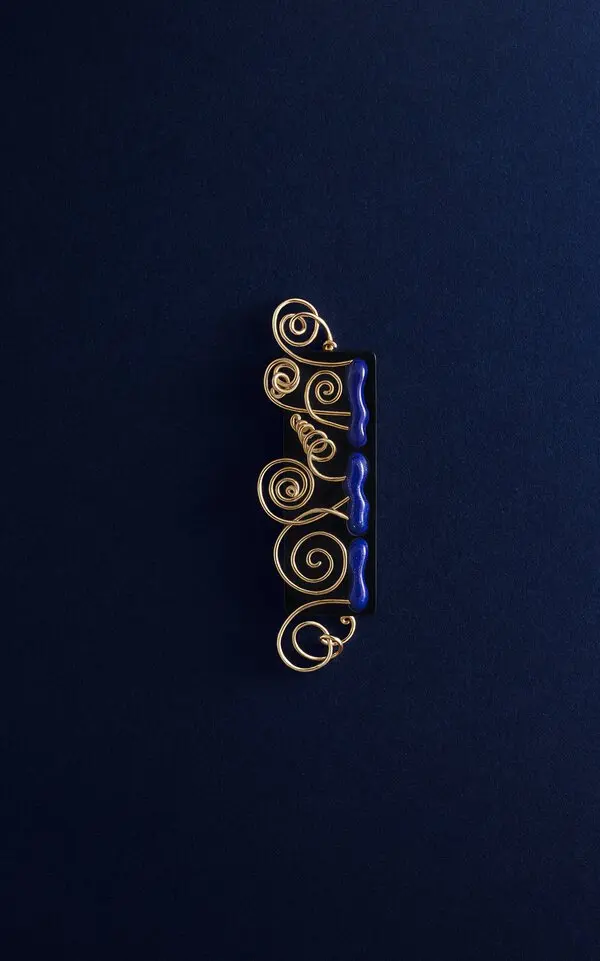 SAUER 18k Yellow Gold Forma Spiralis Necklace