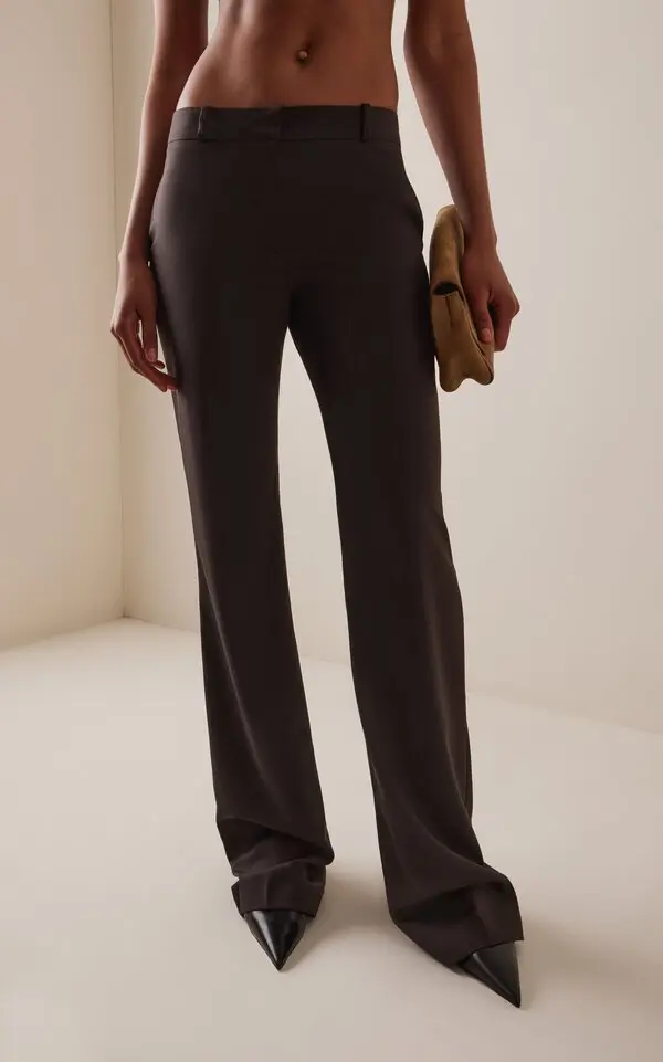 SEV Straight Flare Wool Pants