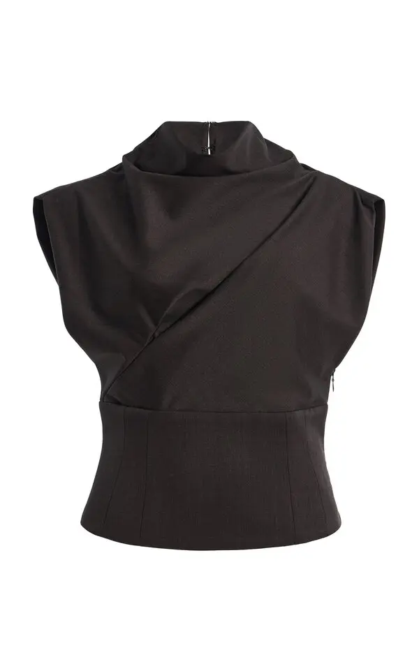 SEV Corseted Wool Top