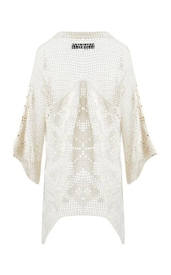 MAZ MANUELA ÁLVAREZ Cotton Crochet Shirt