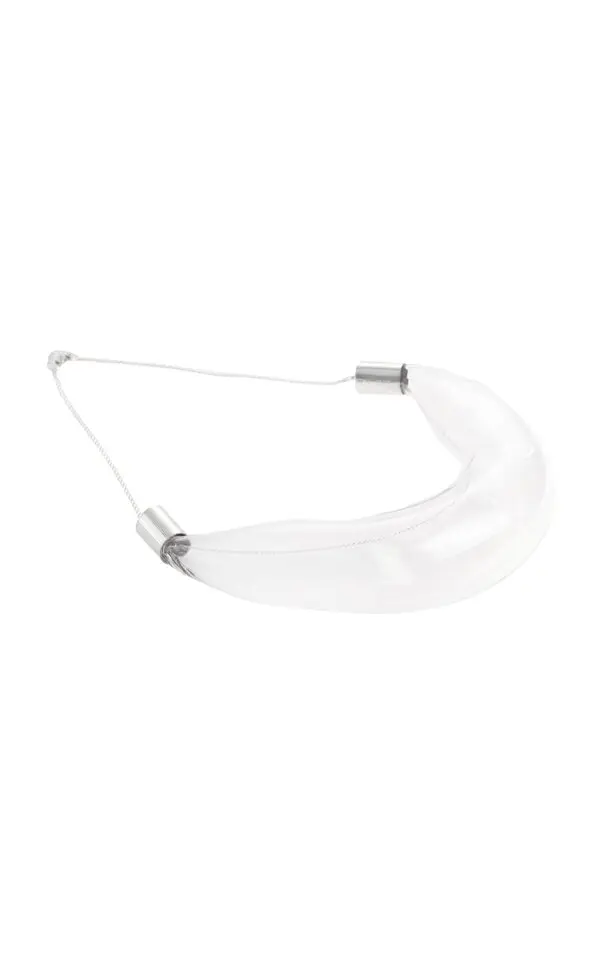 MAZ MANUELA ÁLVAREZ Sterling Thick Glass Choker