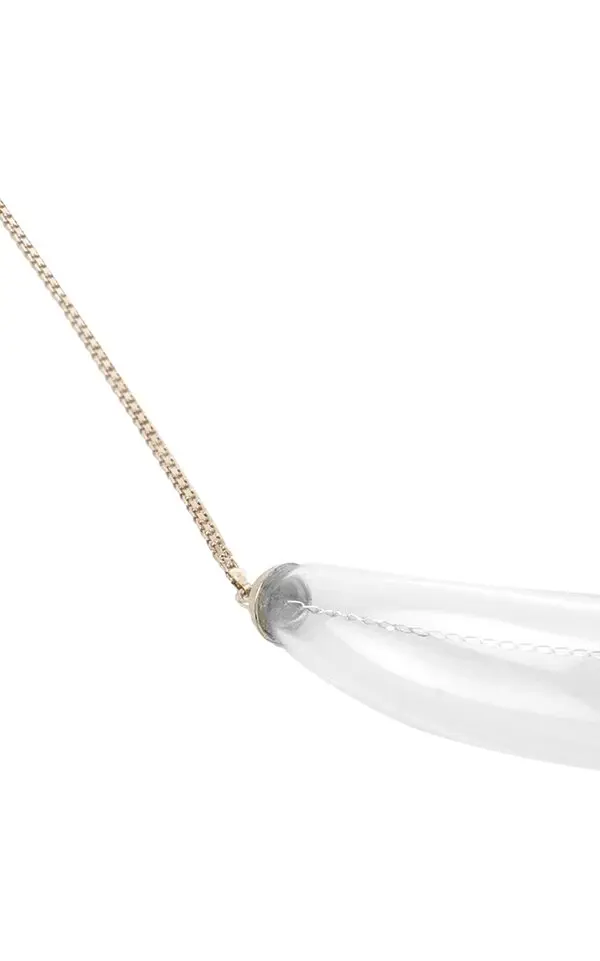 MAZ MANUELA ÁLVAREZ Sterling Thick Glass Choker