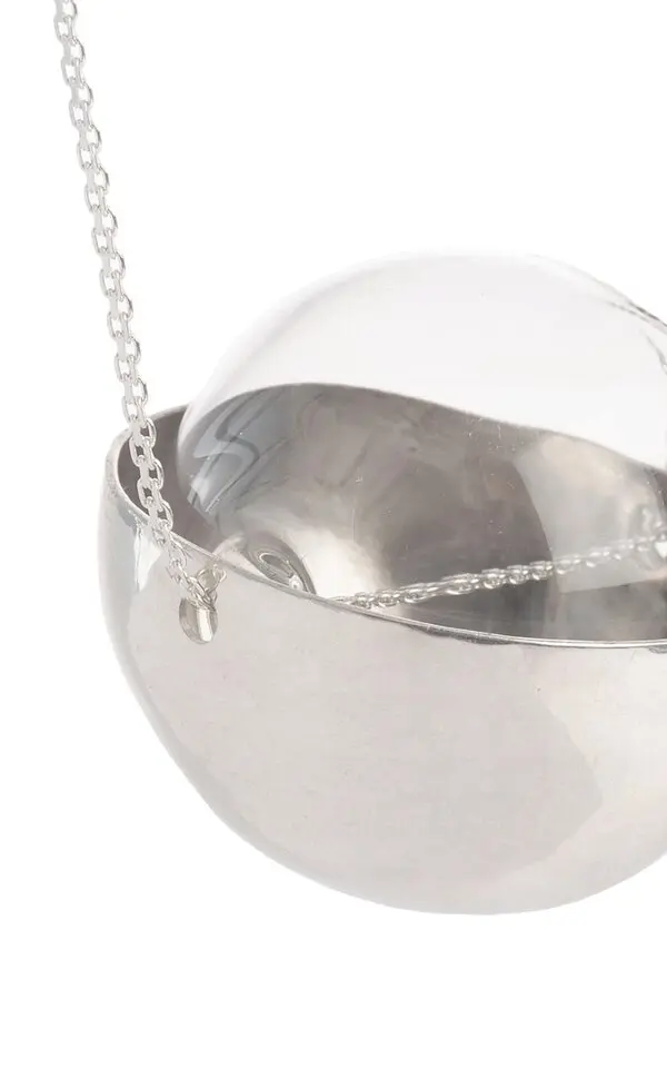 MAZ MANUELA ÁLVAREZ Sterling And Glass Half-sphere Necklace