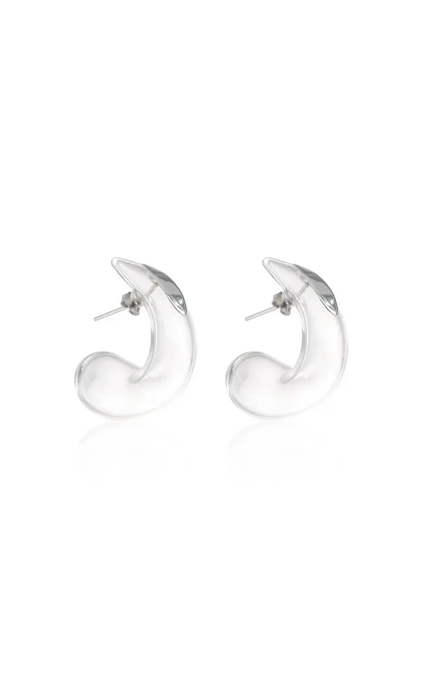 MAZ MANUELA ÁLVAREZ Sterling Medium Drop Glass Earrings