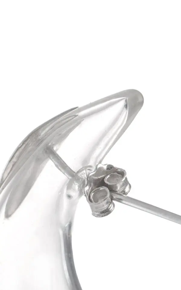 MAZ MANUELA ÁLVAREZ Sterling Medium Drop Glass Earrings