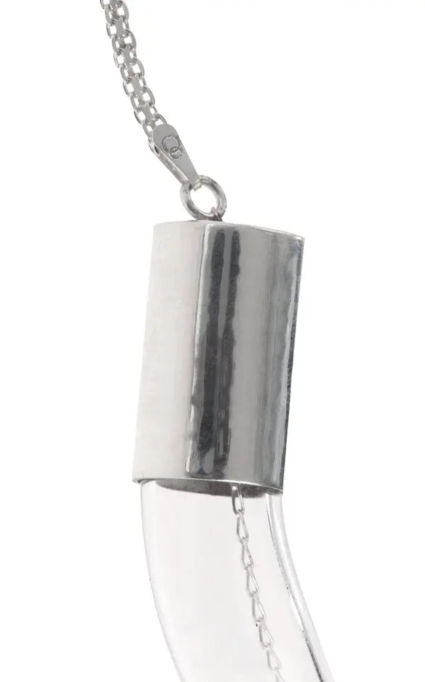MAZ MANUELA ÁLVAREZ Sterling And Organic Glass Necklace