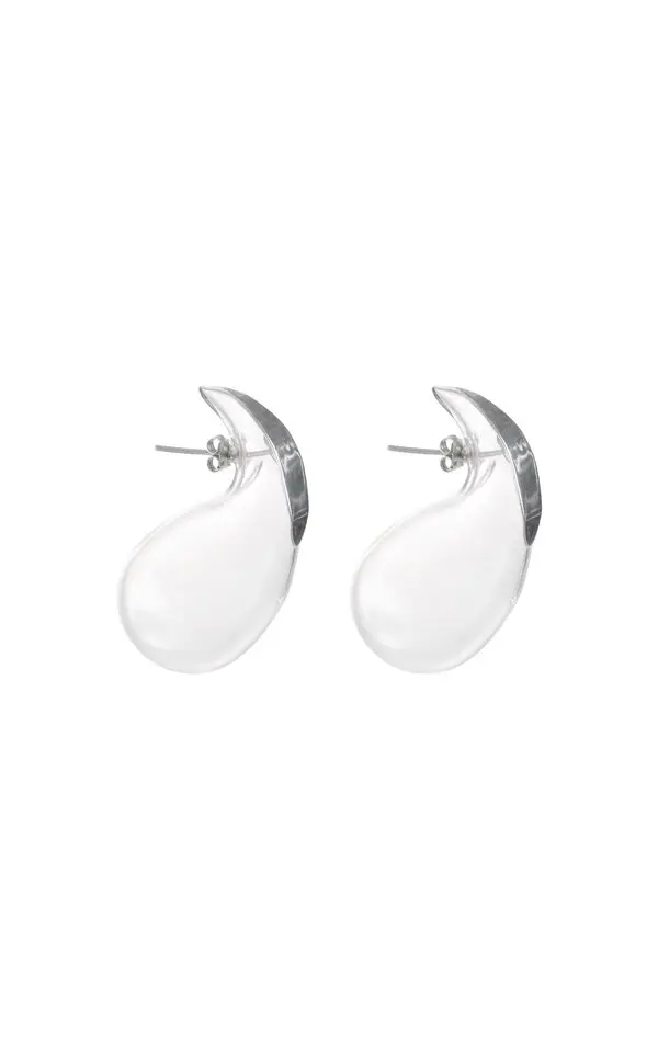 MAZ MANUELA ÁLVAREZ Sterling Large Drop Glass Earrings