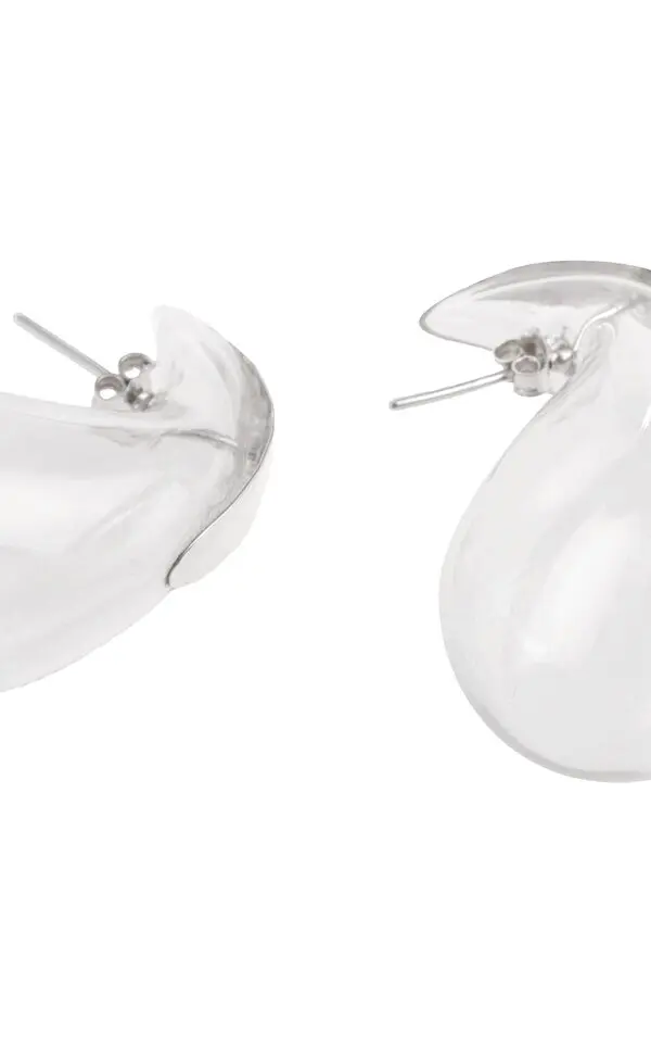 MAZ MANUELA ÁLVAREZ Sterling Large Drop Glass Earrings