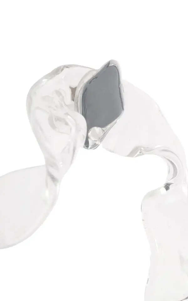 MAZ MANUELA ÁLVAREZ Sterling Large Drop Glass Earrings
