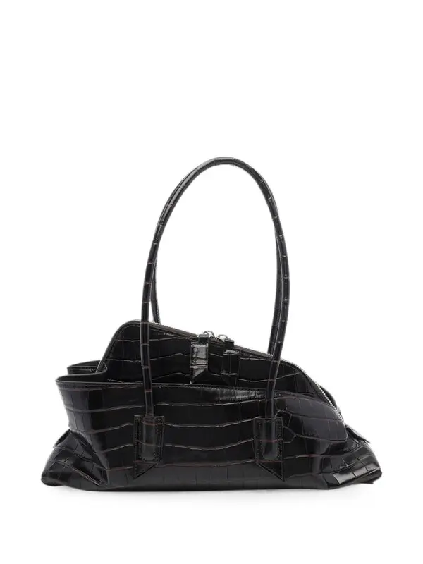 Attico La Passeggiata Small Leather Shoulder Bag - Multicolor
