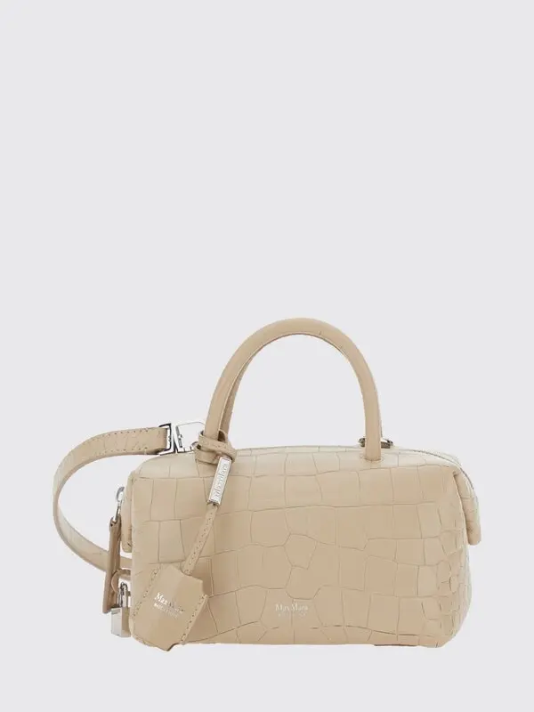 Max Mara Leather Mini Bag - Gray