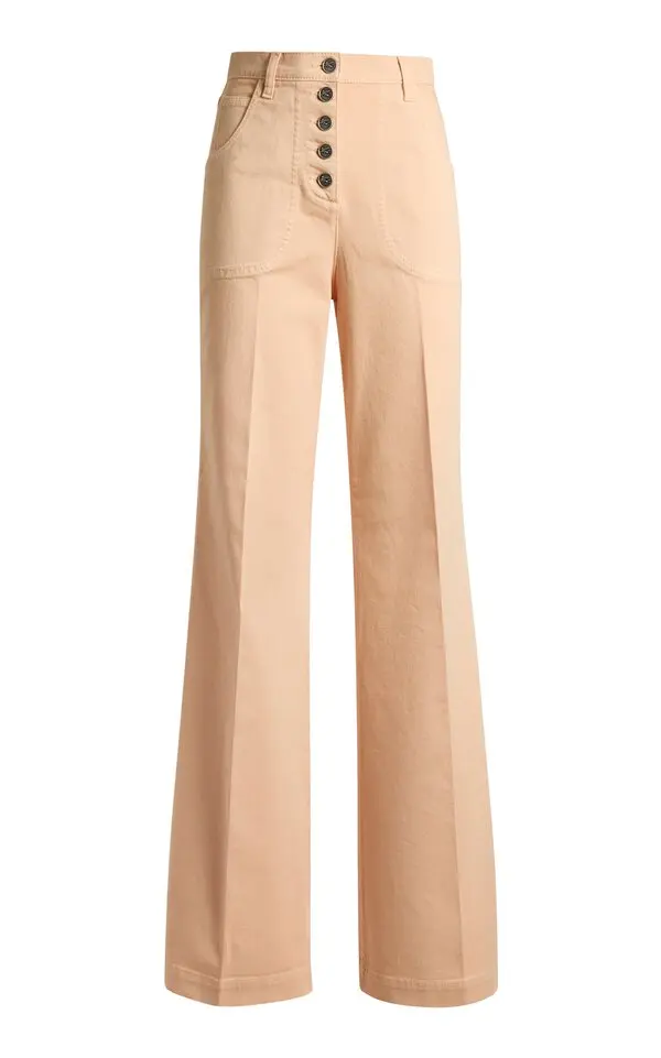 Etro High-rise Stretch-denim Flared Jeans