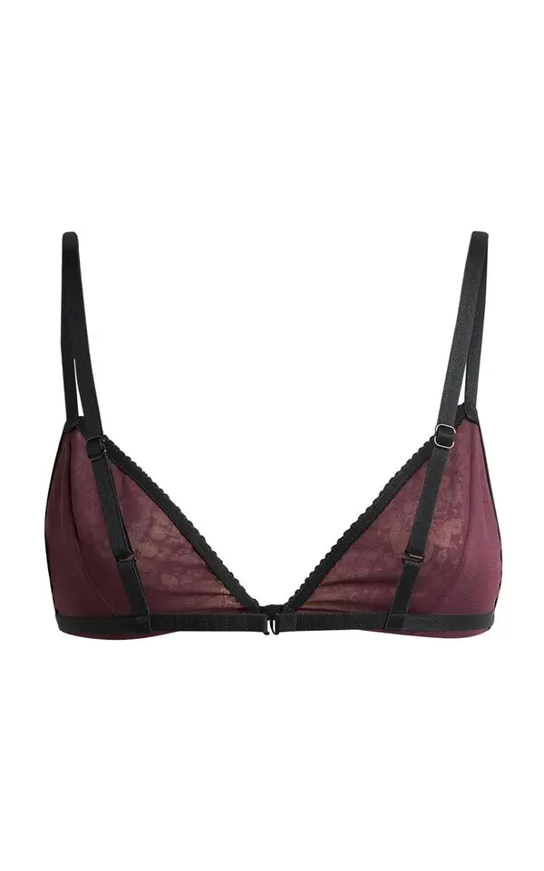 Etro Patterned Silk Bra