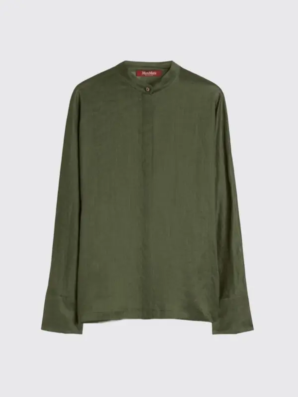 Max Mara Long Sleeve Ramie Shirt
