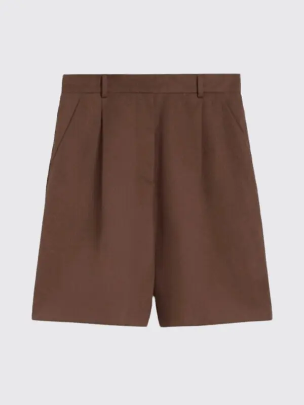 Max Mara Shorts Cocoa - Brown