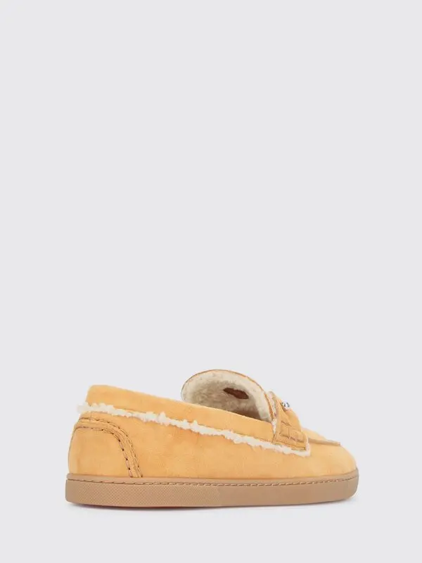 CHRISTIAN LOUBOUTIN Shearling Leather Loafers