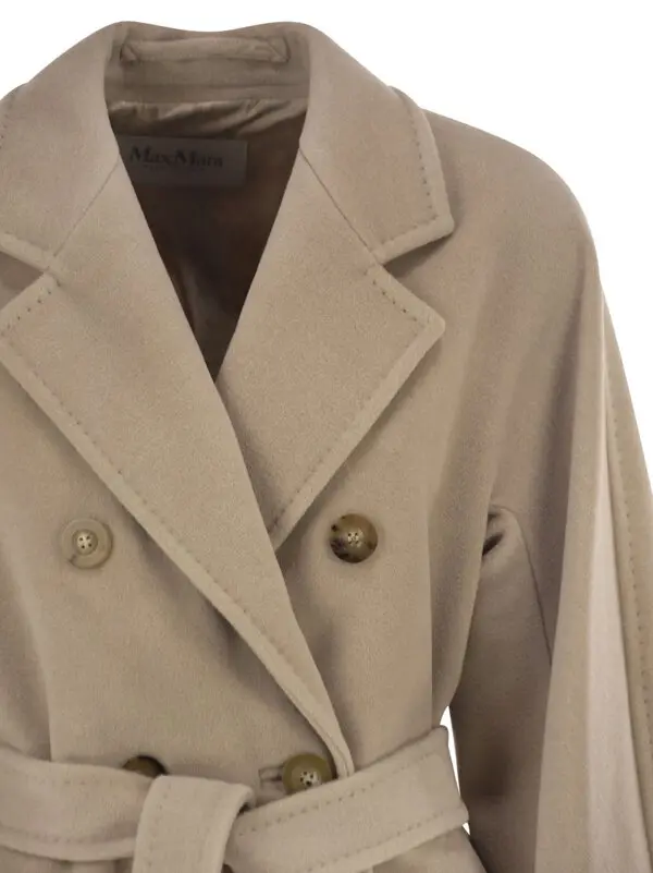 Max Mara Madame Virgin Wool And Cashmere Coat - Multicolor