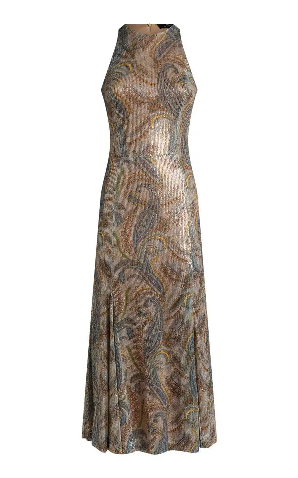 Etro Patterned Midi Dress