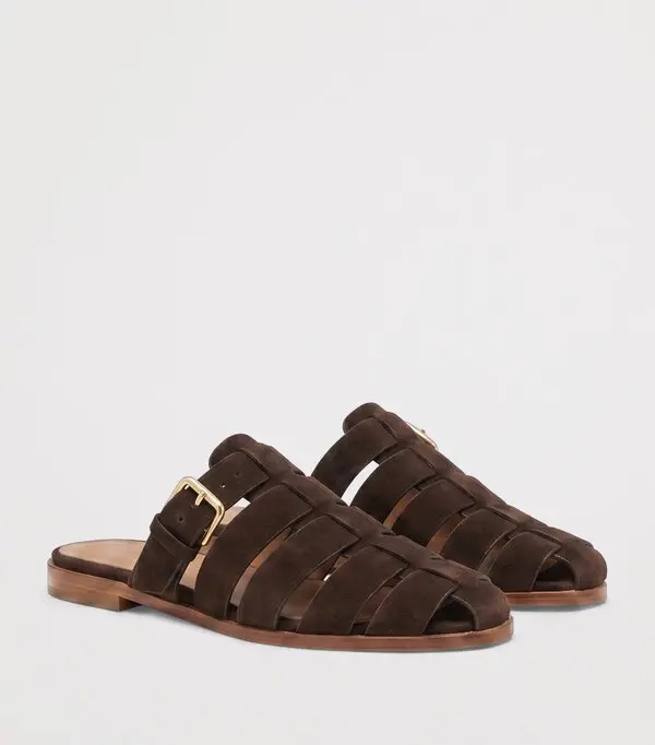 MALONE SOULIERS Suede Theresa Mules