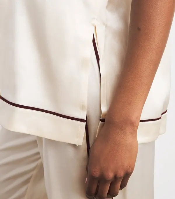 Olivia Von Halle Silk Tilda Pyjama Set