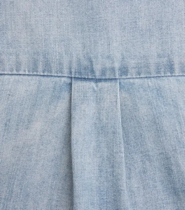 7 For All Mankind Straight Fit Denim Shirt