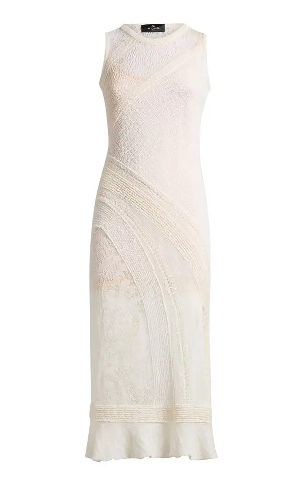 Etro Sleeveless Knit Midi Dress