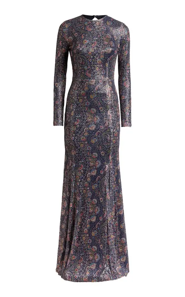 Etro Long-sleeve Gown