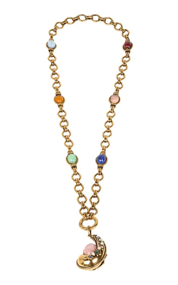 Etro Paisley Floreale Necklace