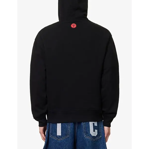 ICECREAM Logo-print Cotton Hoody