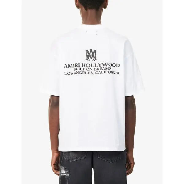 Amiri Built On Dreams Oversized Cotton-jersey T-shirt