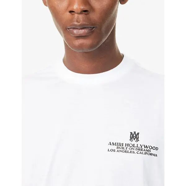 Amiri Built On Dreams Oversized Cotton-jersey T-shirt