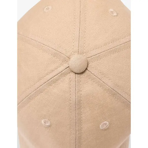 Maje Logo-appliqué Canvas Baseball Cap
