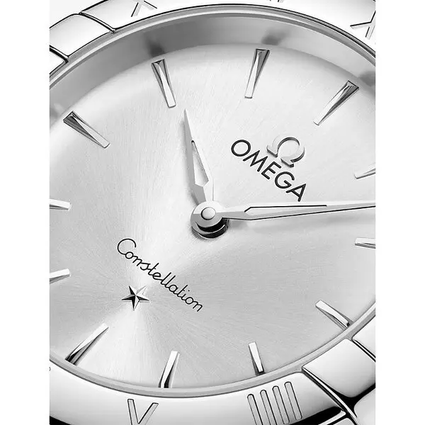Omega Constellation Stainless Steel Quartz Watch - Silver