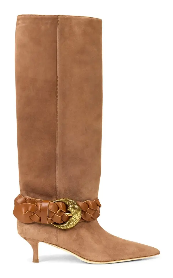 Etro Fondo 50 Heel Boots - Brown